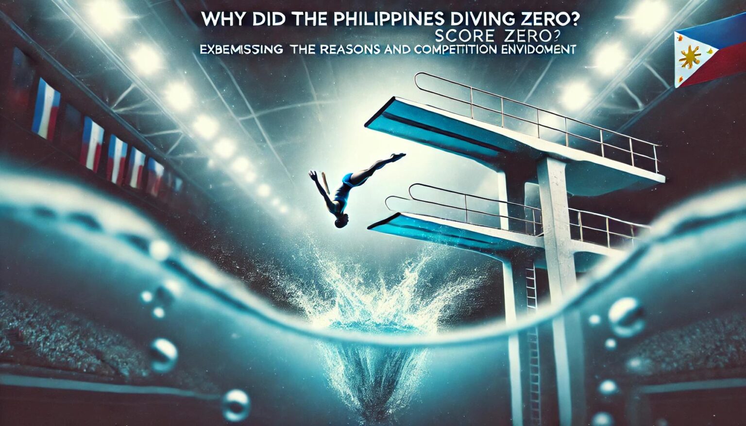なぜフィリピンの飛び込み選手は0点に？その理由と競技環境の実態に迫る！
